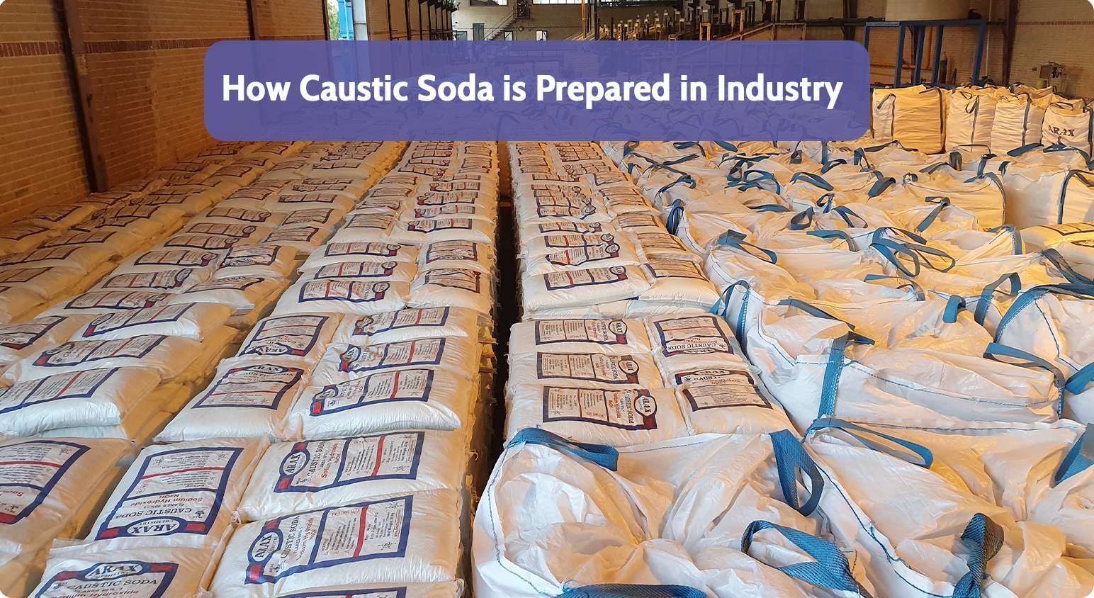 Top Caustic Soda Flakes Supplier in Iran | ARAX Chemistry